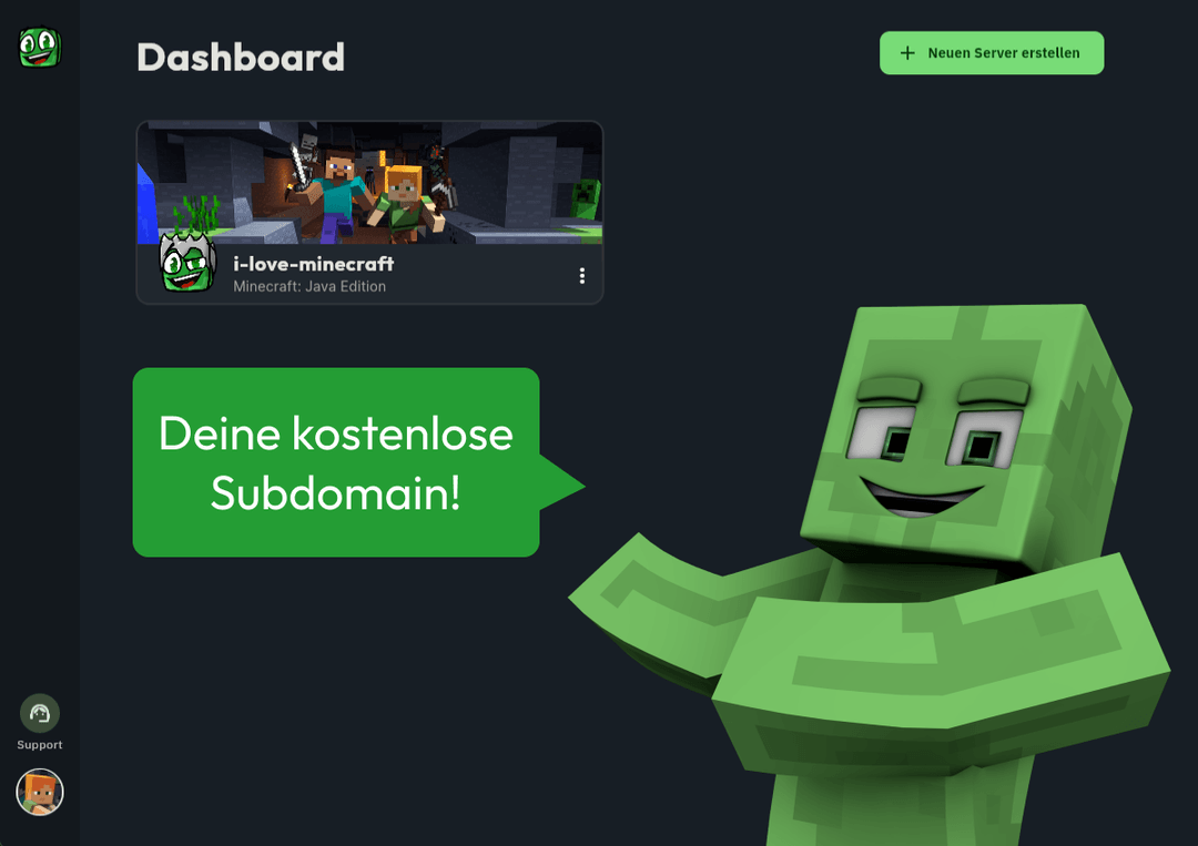 GGDE Hosting - Dein Minecraft Server mit 20.000+ Mods, Plugins, Cross-Play und vielem mehr